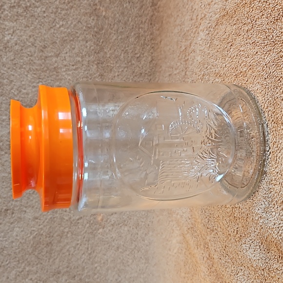 Anchor Hocking | Kitchen | Anchor Hocking Clear Glass Tang Jar Worange ...